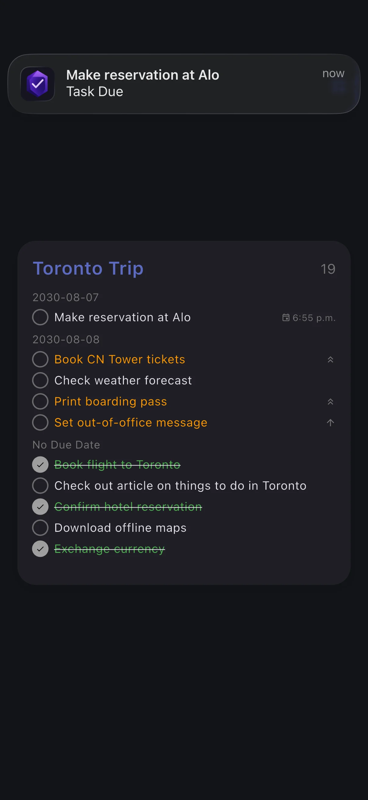 TaskForge - Native Task Management App for Obsidian